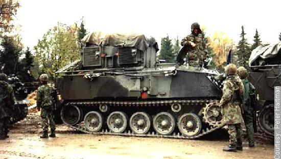 Royal Signals in Exercice