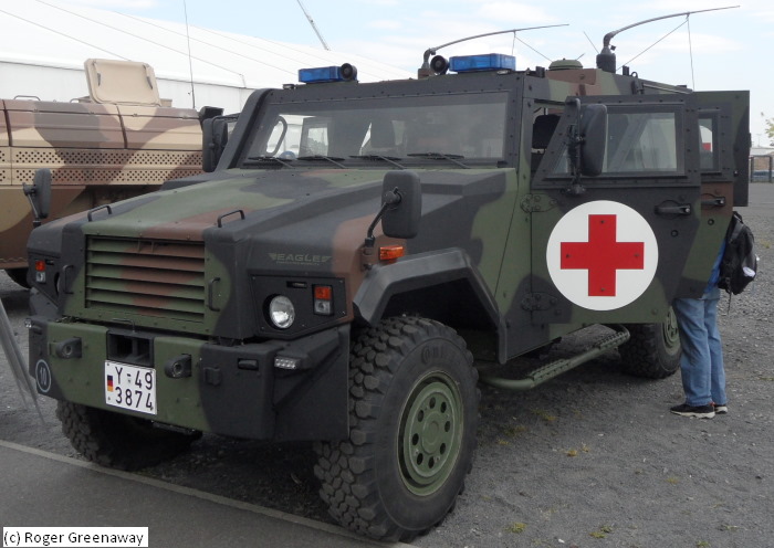 Geschützte Führungs- und Funktionsfahrzeuge (Bw)