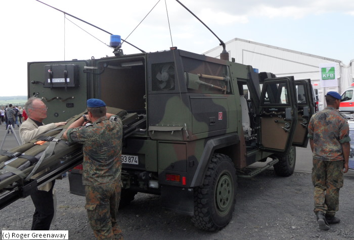 Geschützte Führungs- und Funktionsfahrzeuge (Bw)