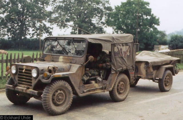 Truck, Utility, 1/4 ton, 4 x 4, M151 (US)